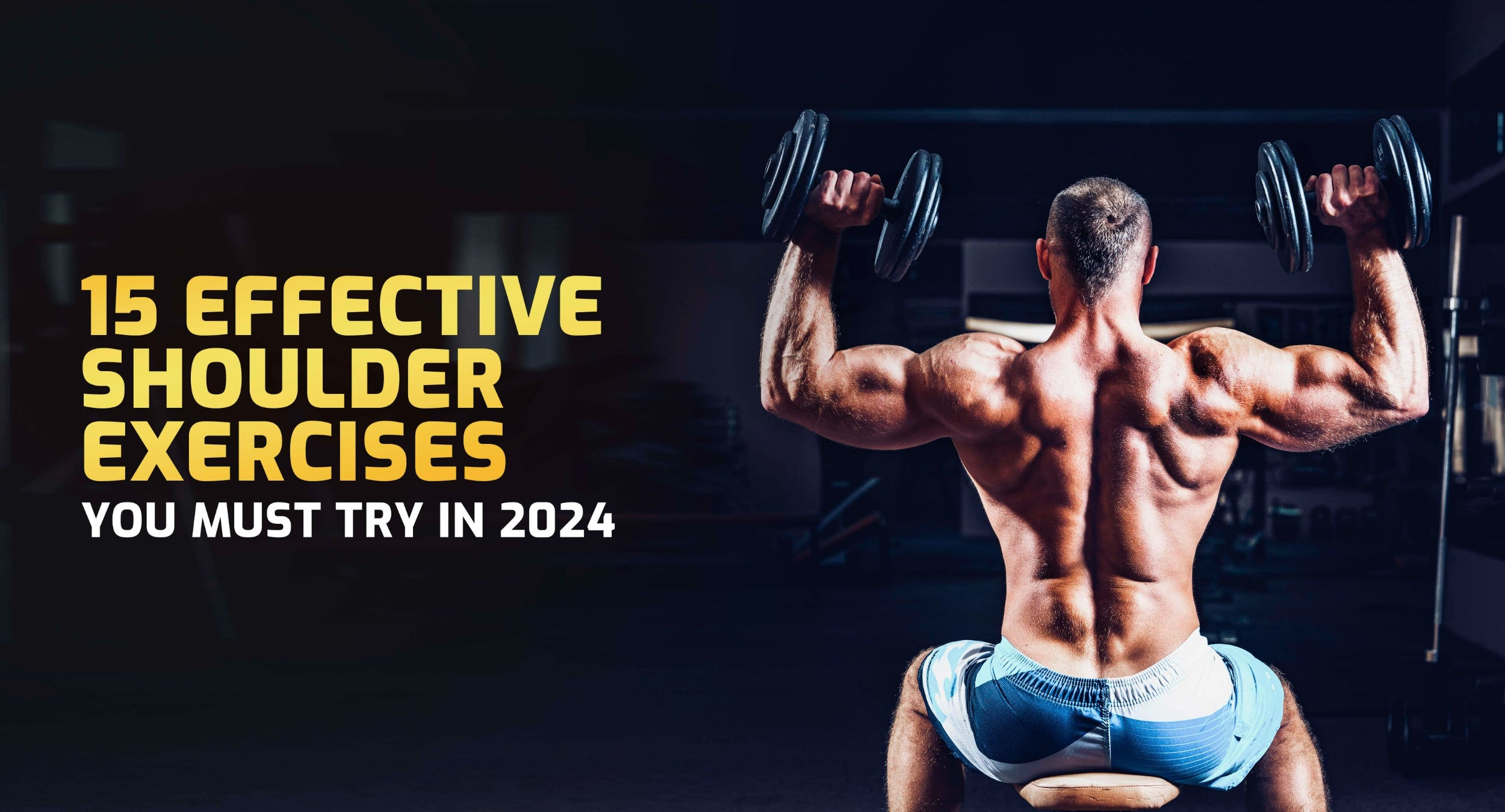 Top 15 Essential Shoulder Exercises To Do In 2024 | Scitron