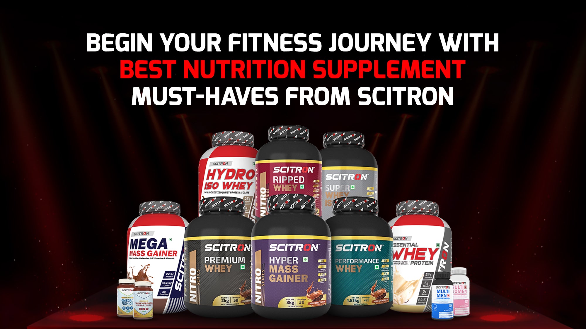 Begin your fitness journey with Best Nutrition Supplement must-haves f