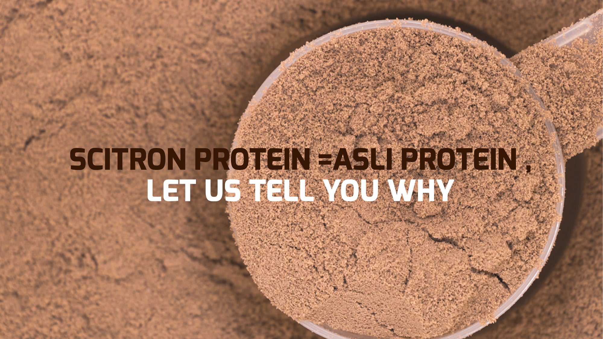 Choose Scitron Protein Powder - #asliprotein | Reason Here
