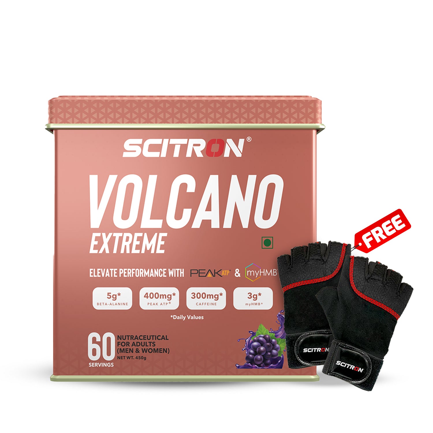 Buy Volcano Extreme Pre-Workout Supplement | Scitron