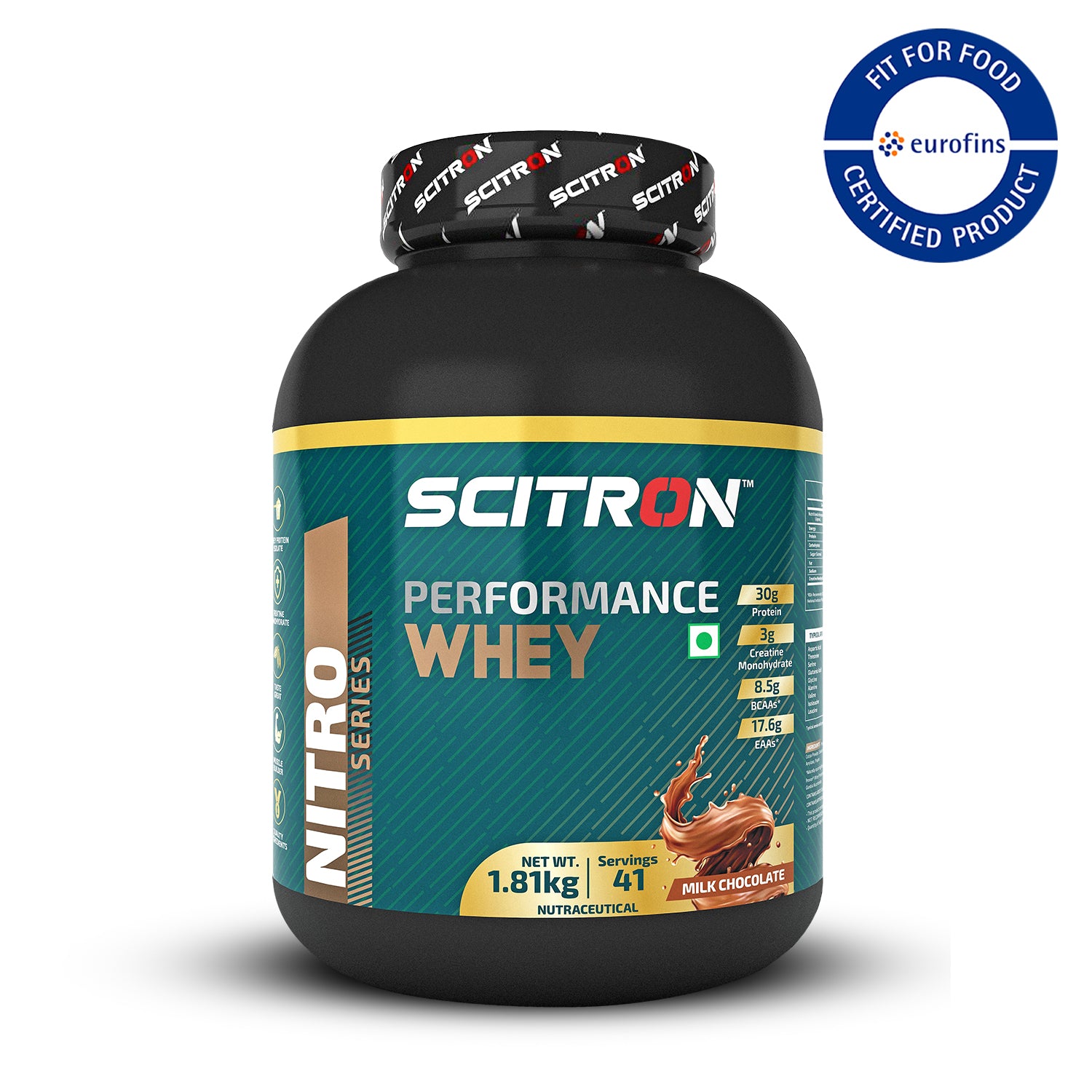 Buy Nitro Series PERFORMANCE WHEY Protein | Scitron Nutrition